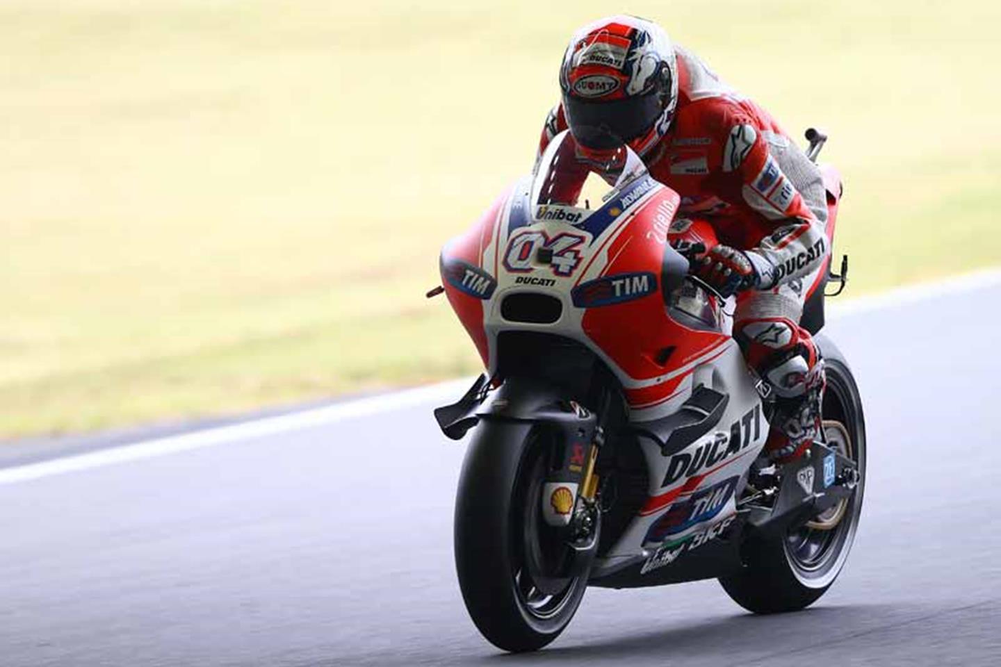 Ducati riders pleased with progress and second row | MCN