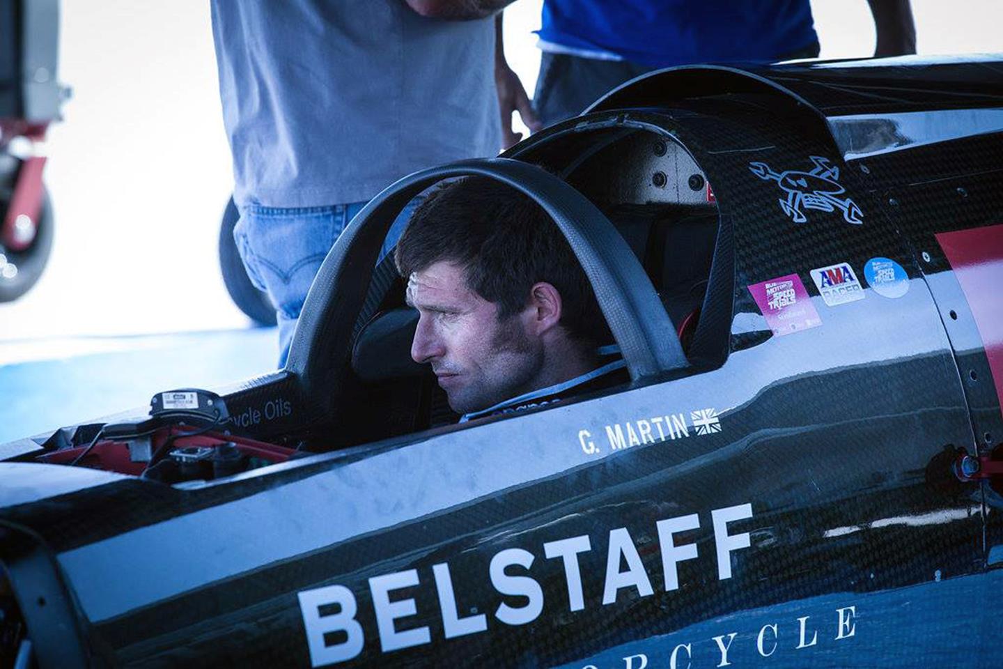 Guy Martin's Triumph Land Speed Record attempt blasts off | MCN