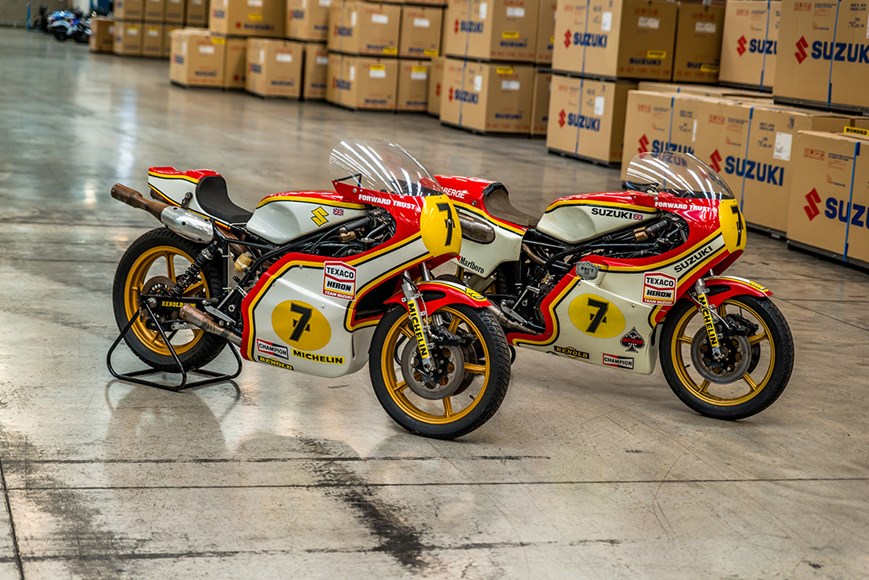 Gallery: Barry Sheene's championship-winning bikes | MCN