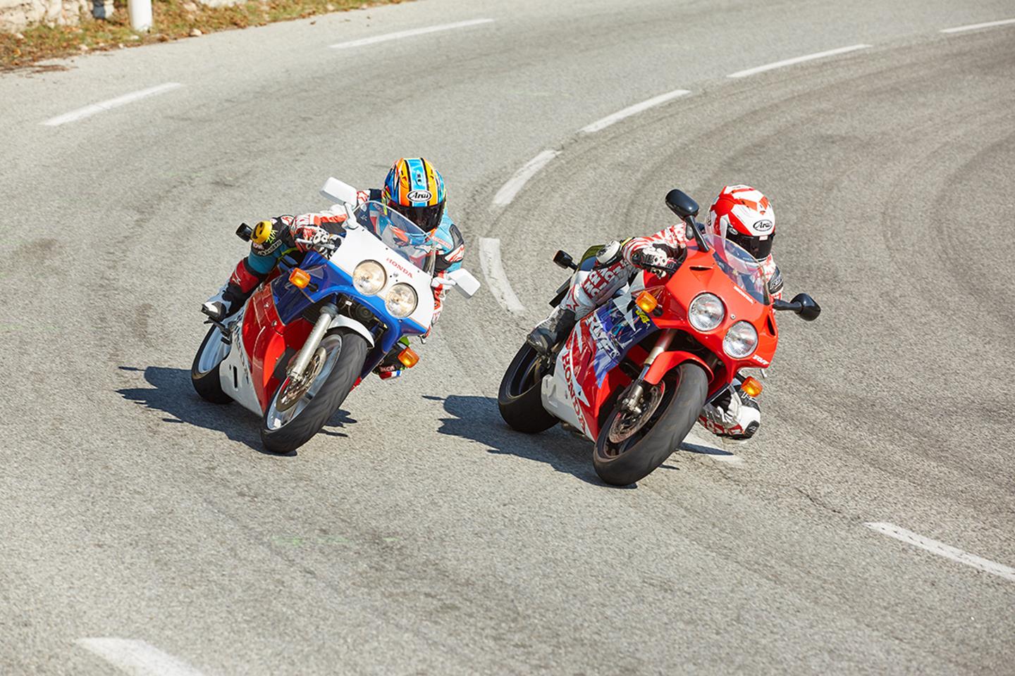 Gallery: Honda V4 super test | MCN