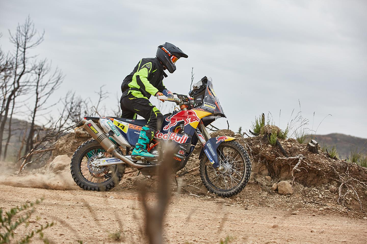 Gallery: Riding KTM's factory Dakar bike | MCN