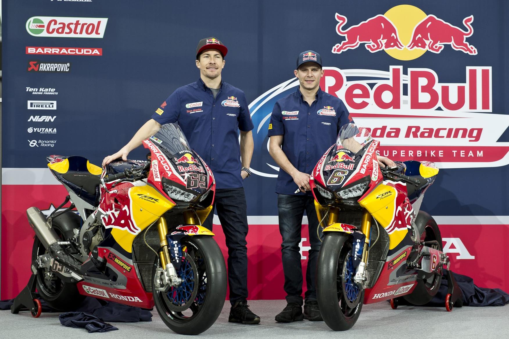 Gallery: Red Bull Honda launch 2017 WSB campaign | MCN