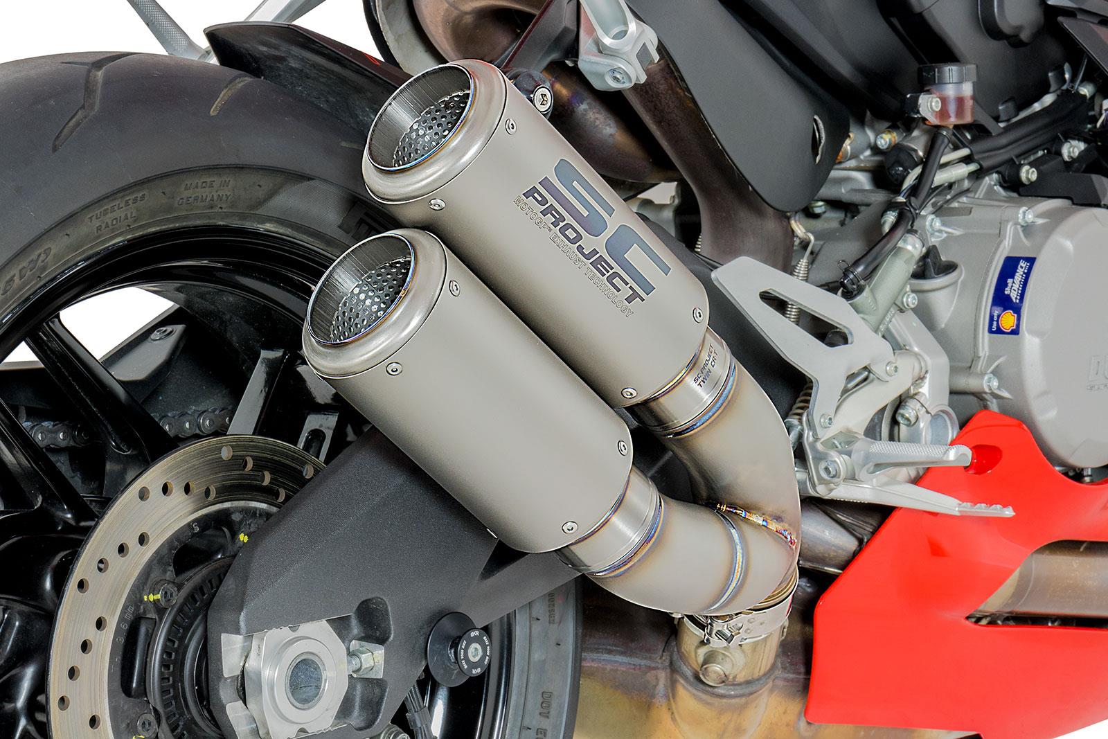 SC Project pipe-up with new silencers