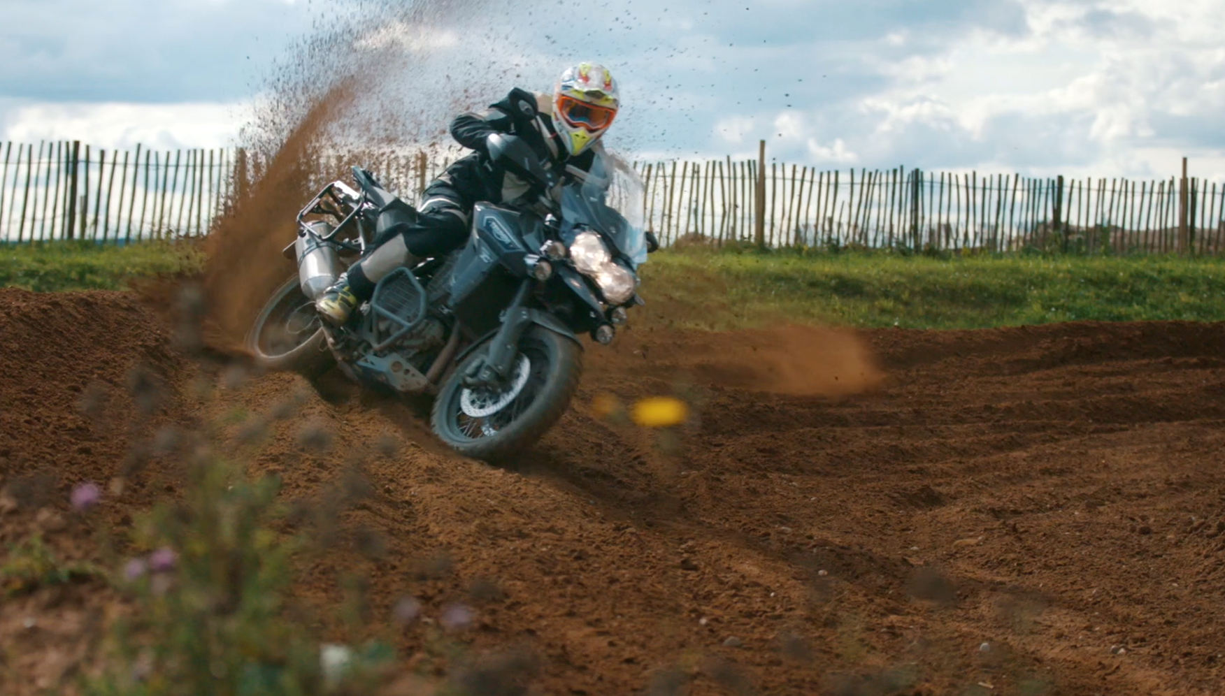 In one go: Triumph's Explorer tackles the road, off-road and motocross ...