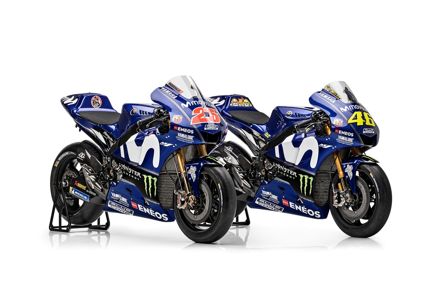 MotoGP: Movistar Yamaha duo reveal 2018 machine | MCN