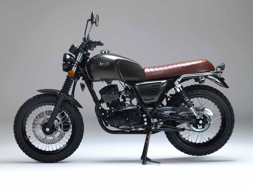 Bullit Bluroc 125 retro scrambler to be available this month | MCN