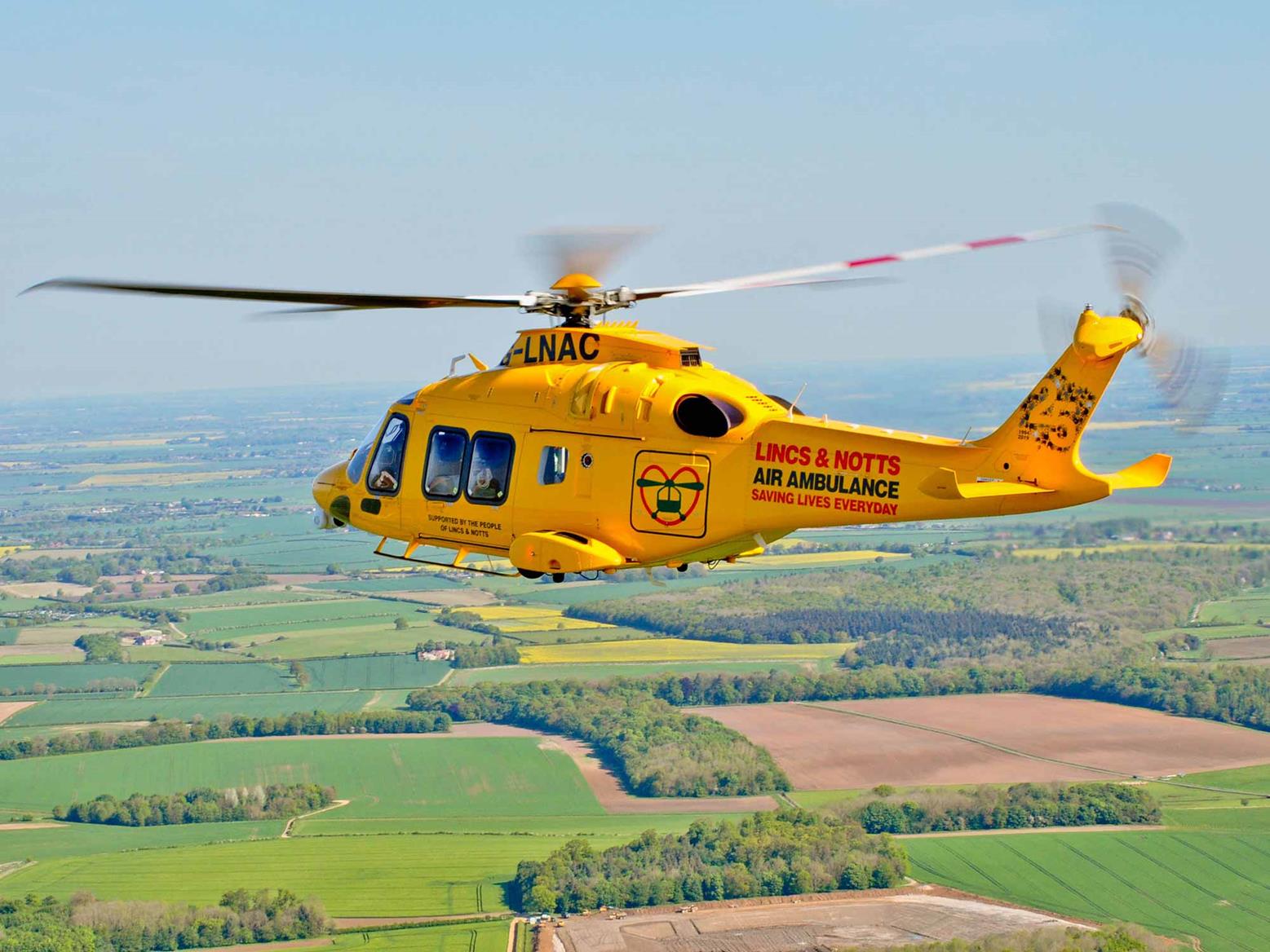 Lincs and Notts Air Ambulance create month-long charity route to raise ...