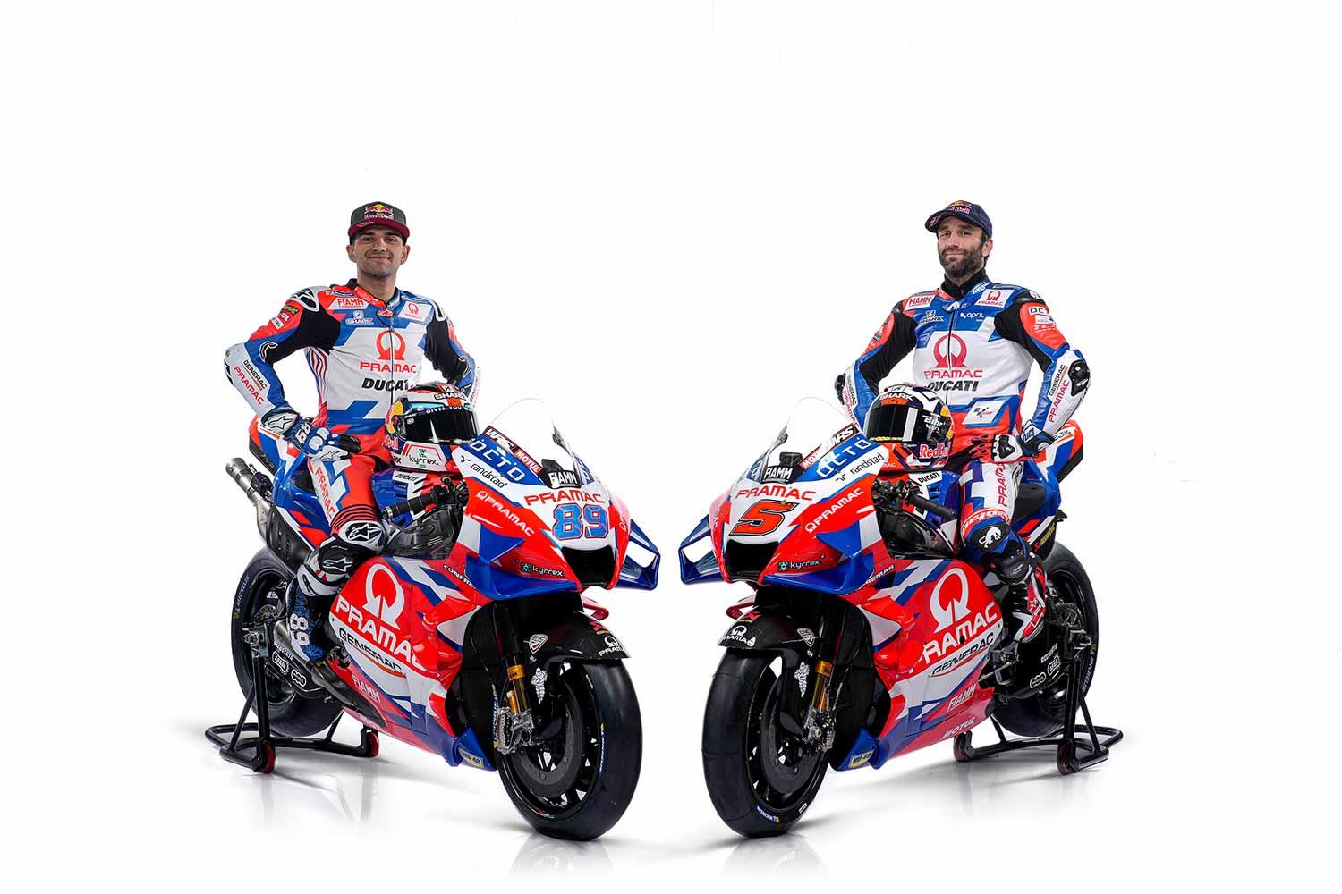 MotoGP: Pramac Racing unveil 2022 Ducati livery | MCN