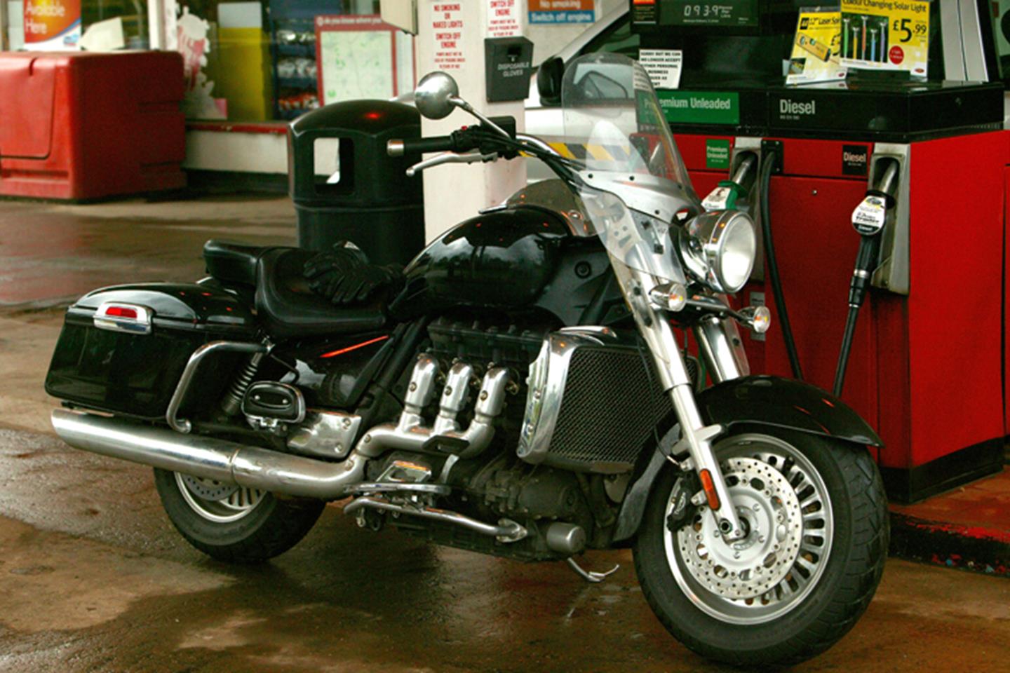 Triumph tourer spied | MCN