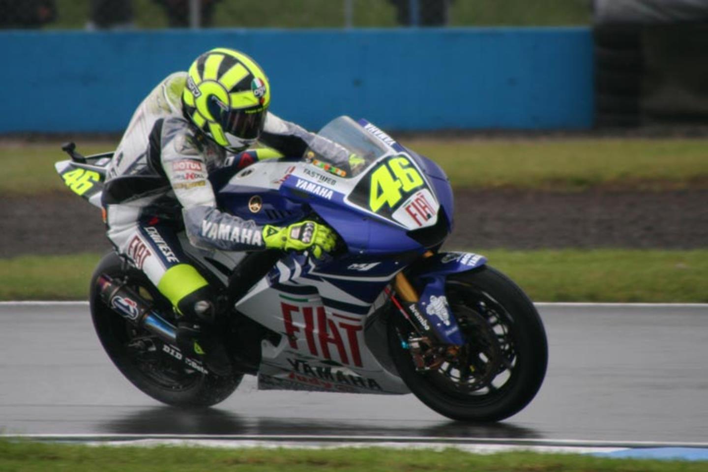 British MotoGP: Picture exclusive - Valentino Rossi crashes out at ...