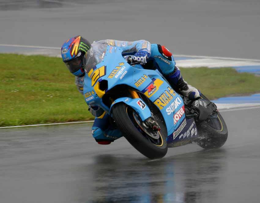 Donington crash shots