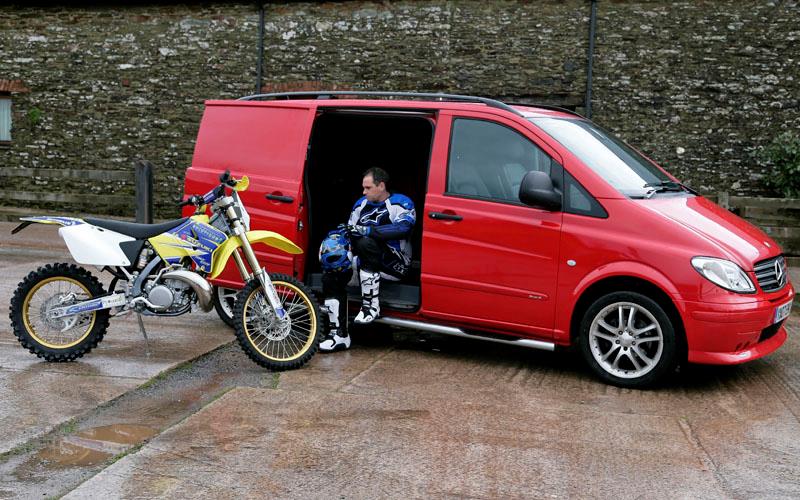 Mercedes Vito van aimed at motorcycle transport | MCN