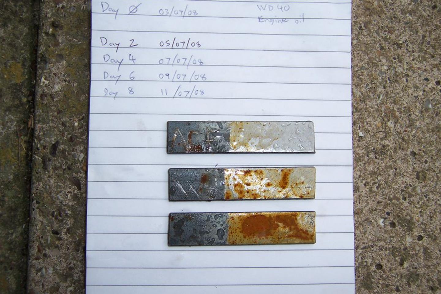 Rust Protection Tests Mcn