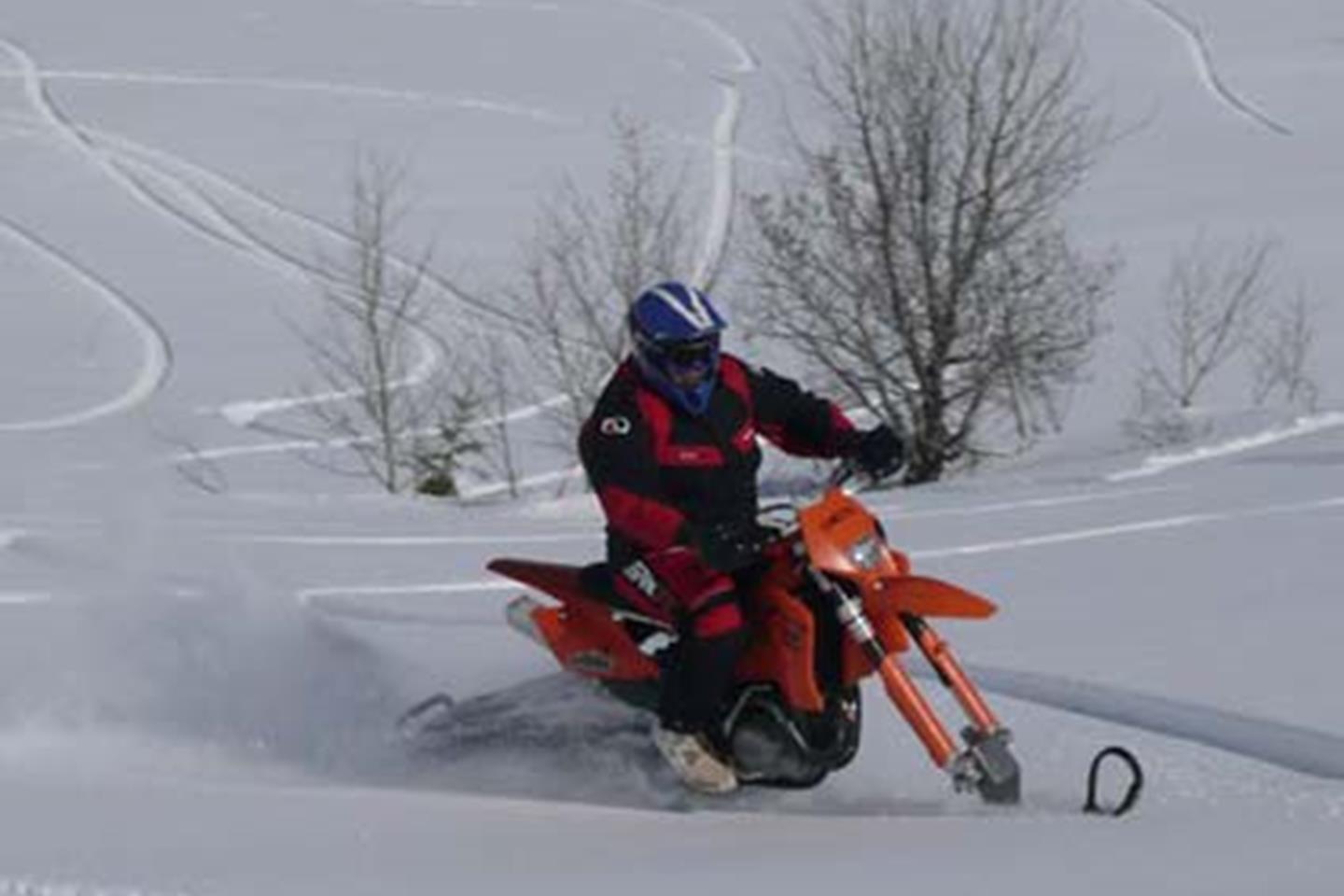 Carve your way through the snow with this bolt-on kit | MCN
