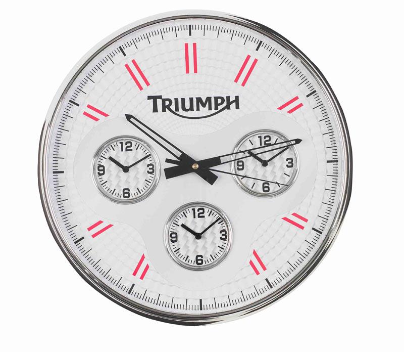 MCN gifts under £50: Triumph wall clock | MCN