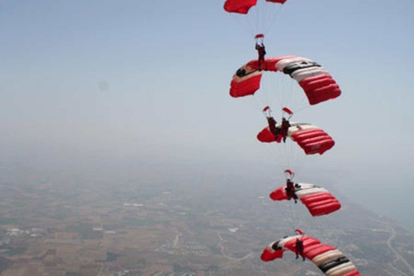 Win a Red Devils tandem sky dive with Focused Events | MCN