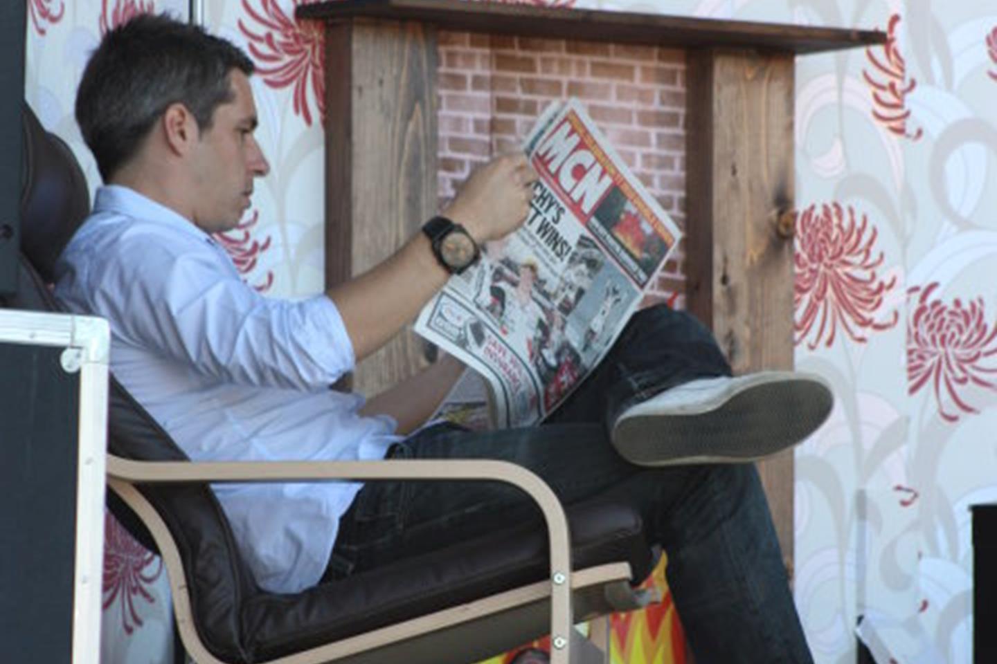 Matt Roberts catching up on the news with MCN | MCN