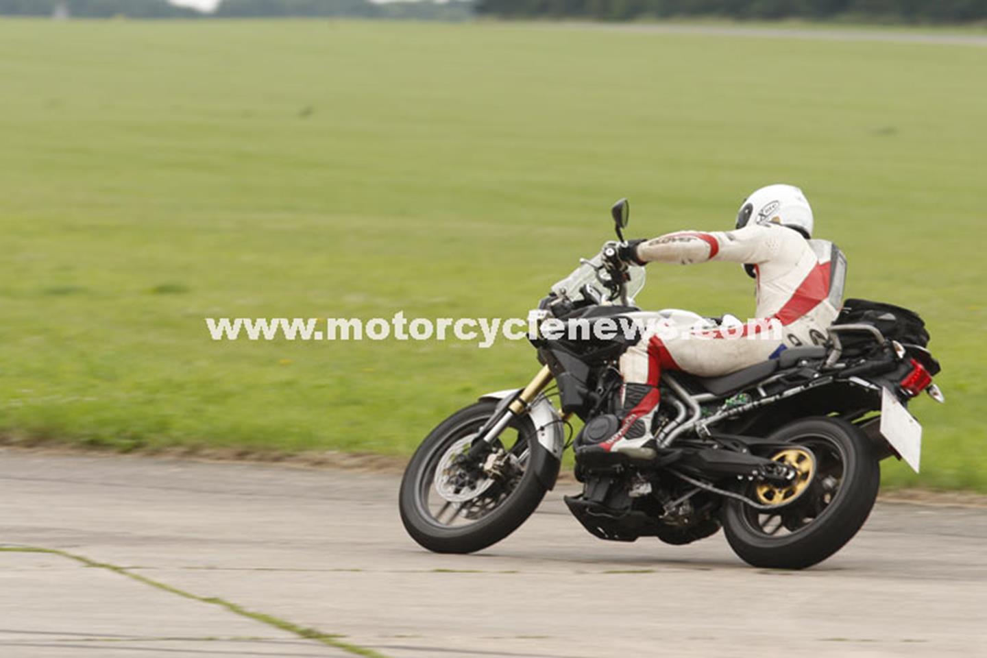 Triumph Tiger 800 spotted in high-speed track tests | MCN