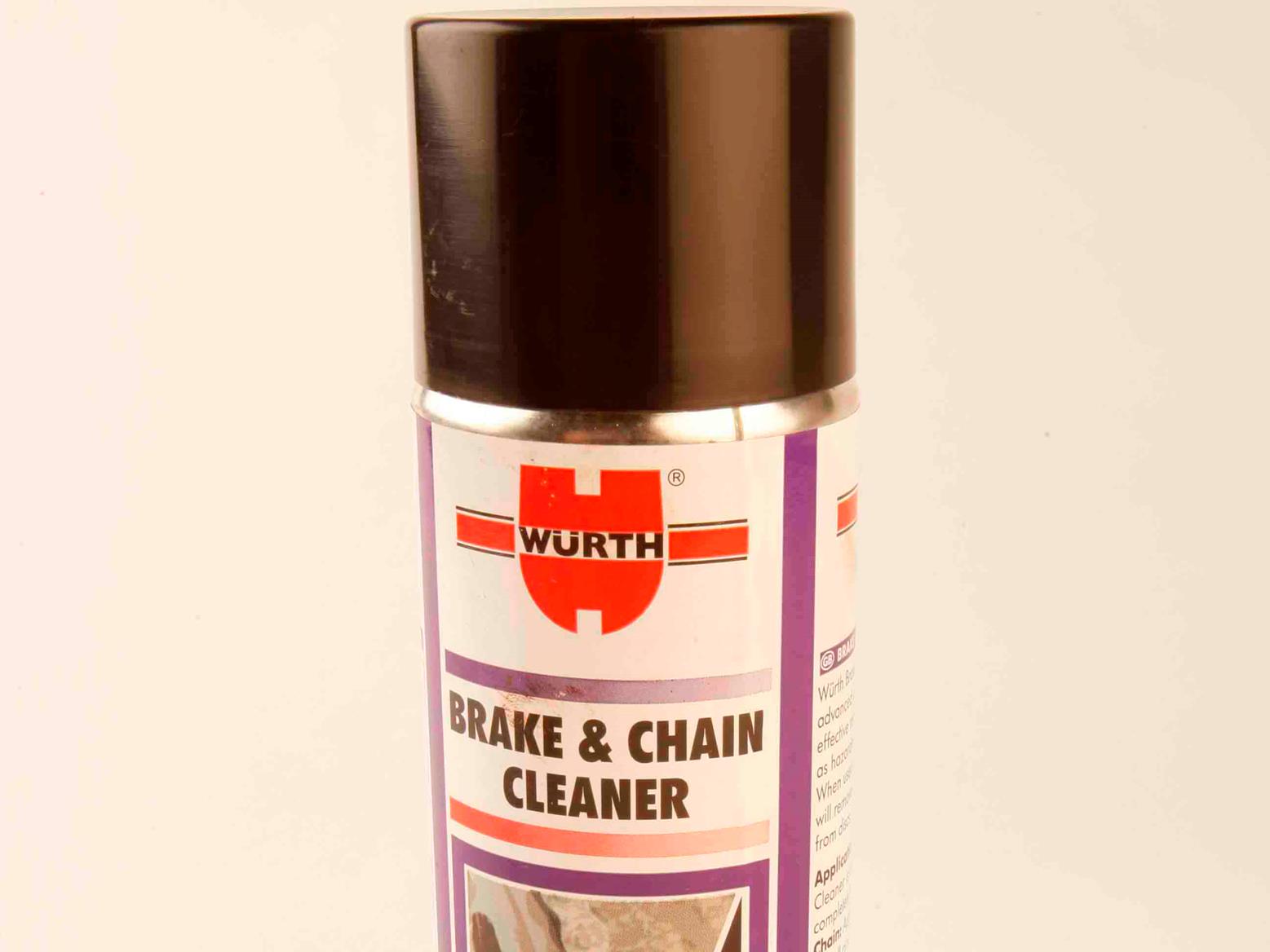 Wurth brake and chain cleaner | MCN