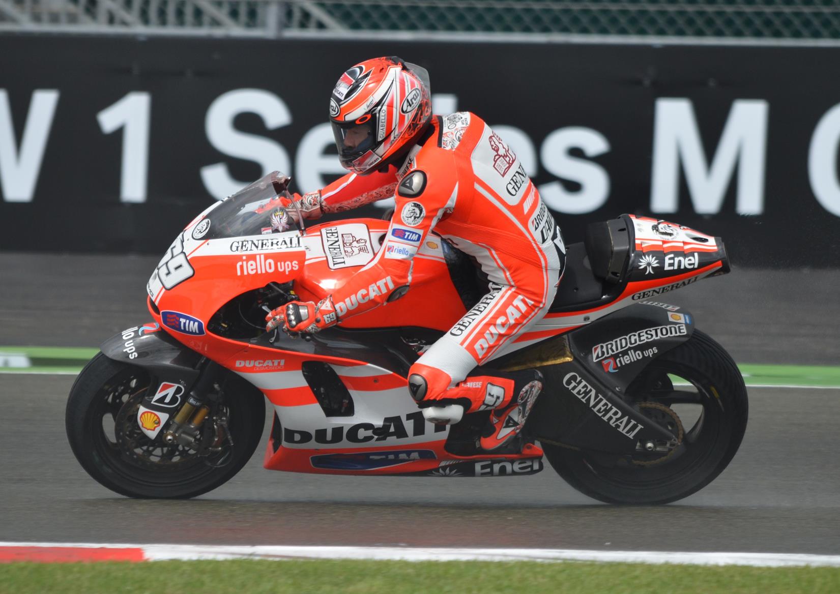 Silverstone MotoGP practice