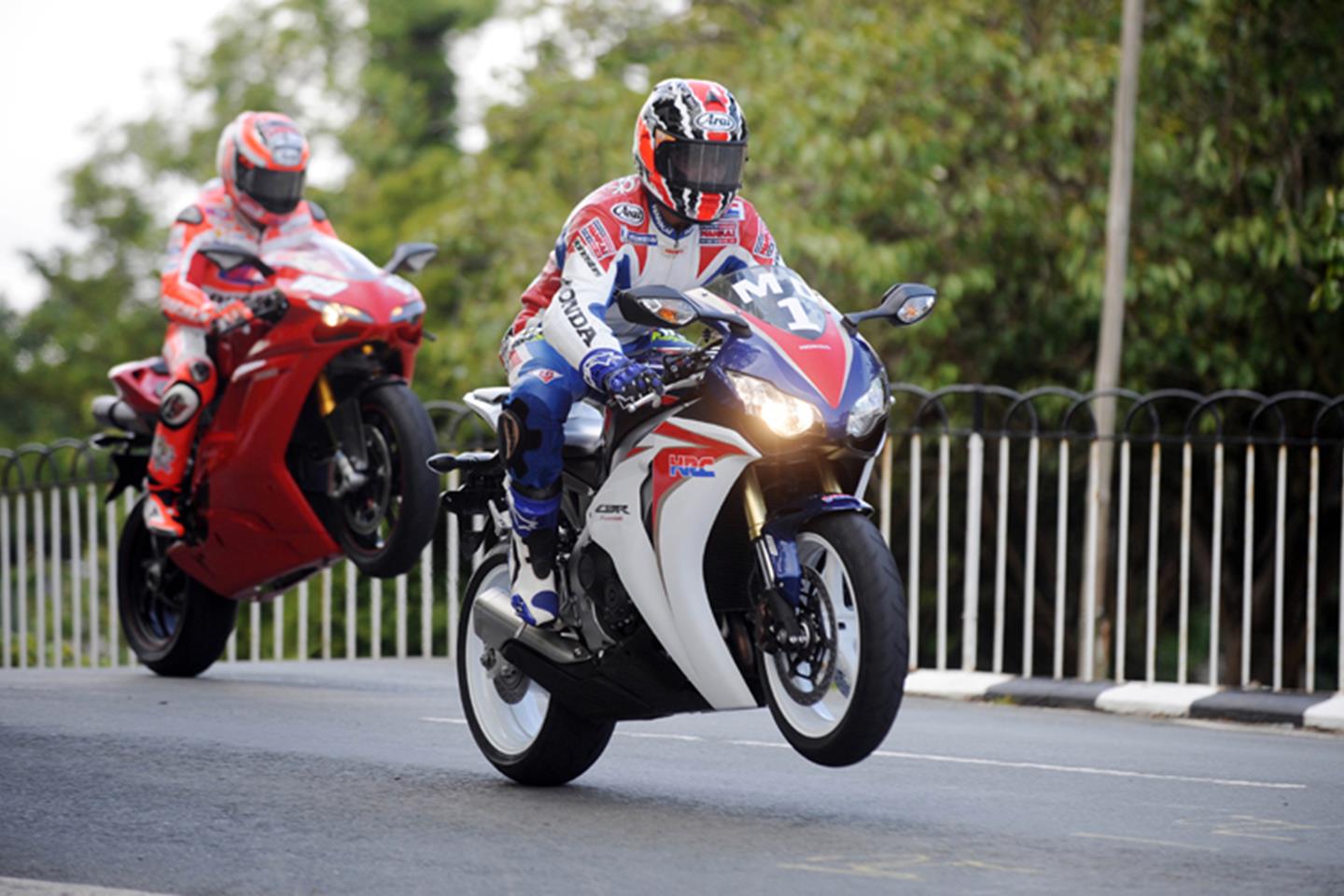 Riding with the stars on the TT parade lap | MCN