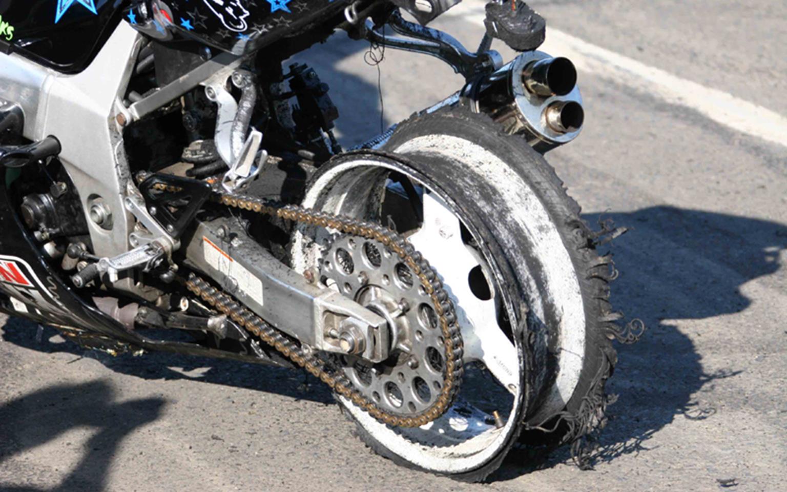Strip Action At The Bulldog Bash MCN