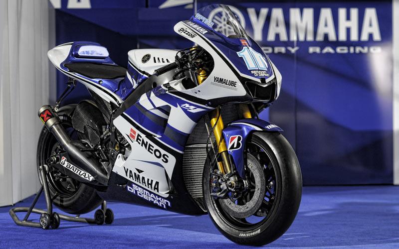 Yamaha unveils 2012 factory YZR-M1 bike | MCN