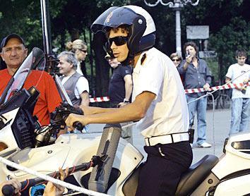 Rossi becomes a bike cop