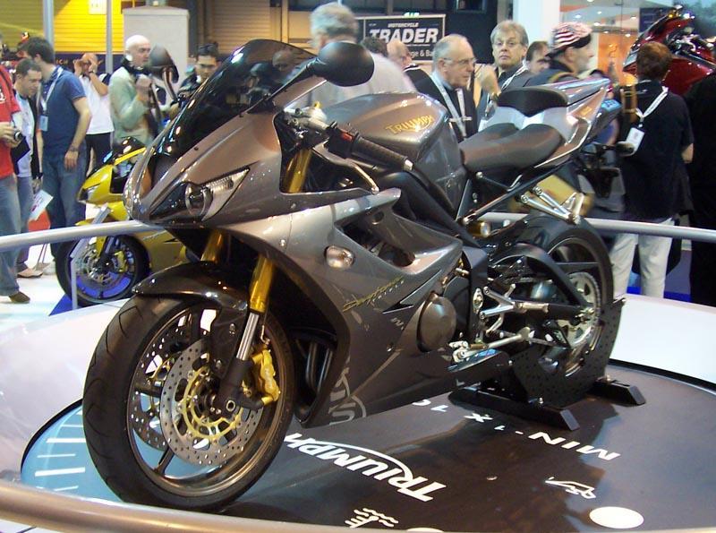 Triumph 675 UK launch