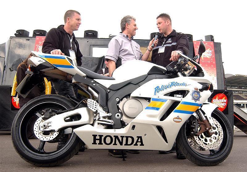 Test bikes at BikeSafe
