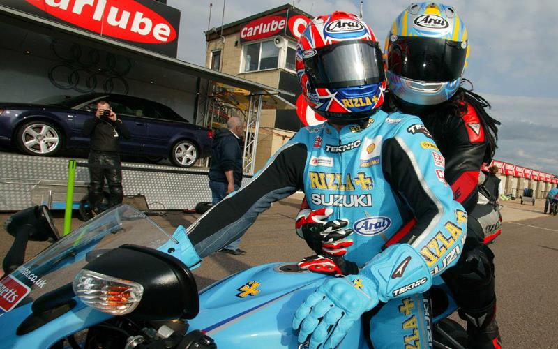 Win a pillion ride with John Reynolds