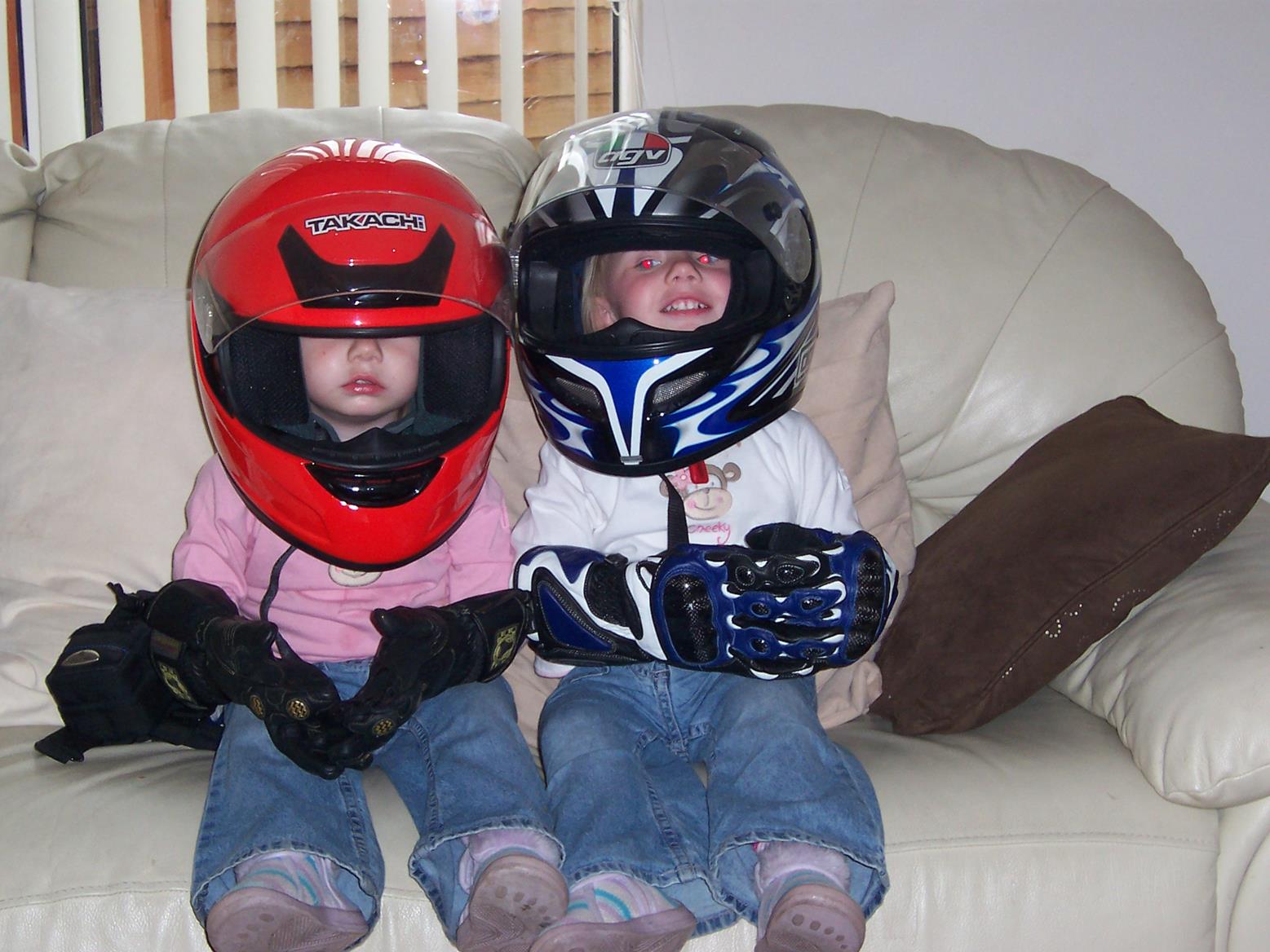 Twins get the biking bug