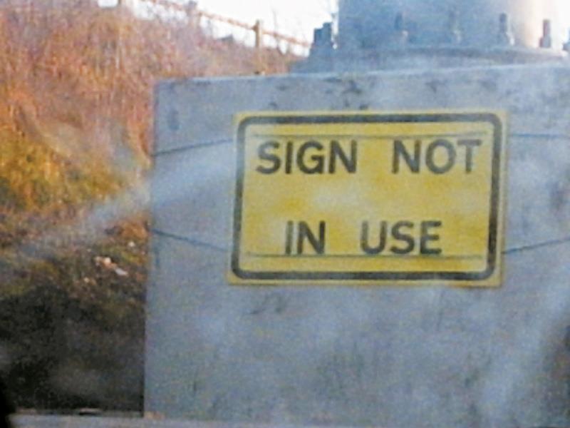 Roadside clutter still causing problems