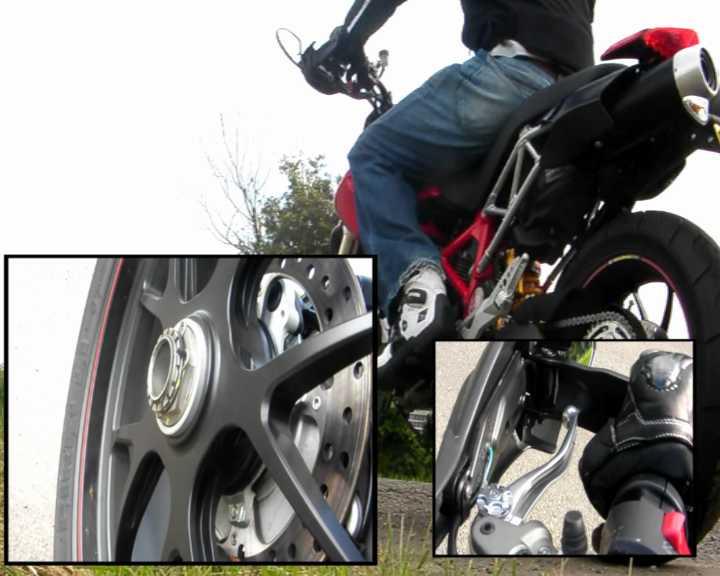 Video: Hypermotard in action on UK roads