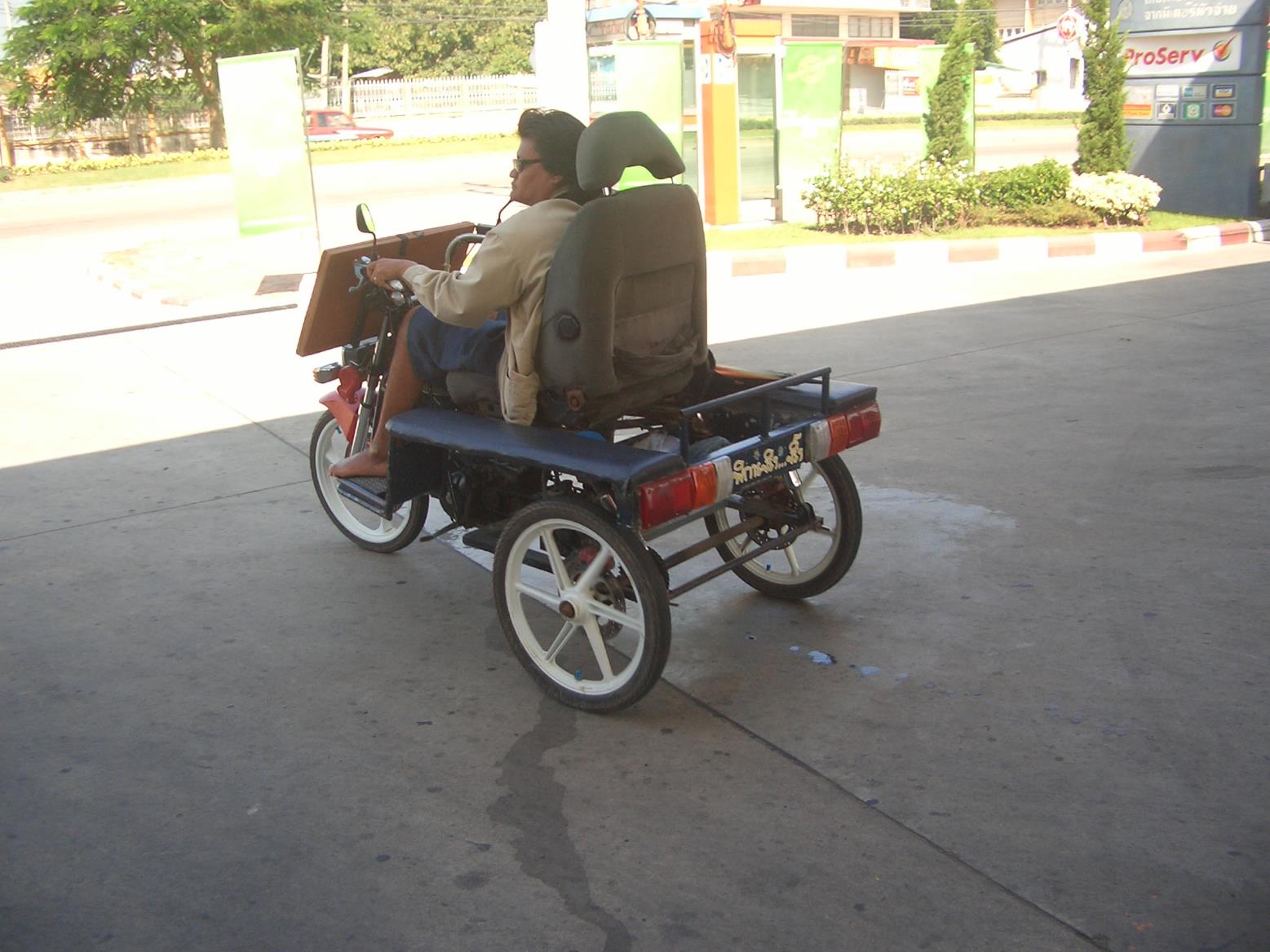 Best Thai rider's seat!