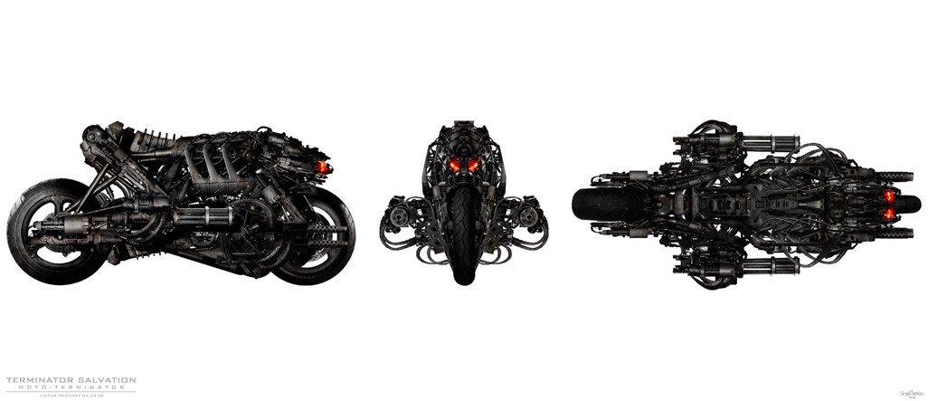 Terminator 4 movie features motorcycles