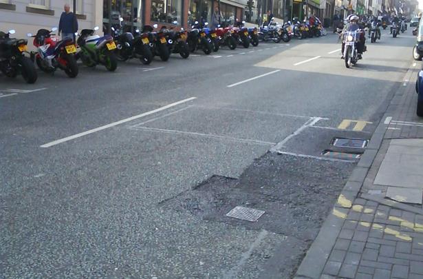 The famous Westgate Road in Newcastle