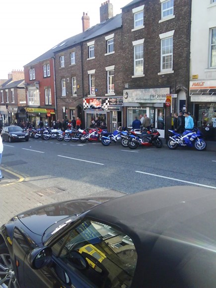 The famous Westgate Road in Newcastle