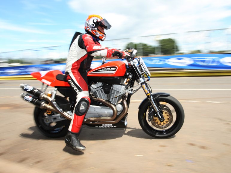 Harley-Davidson XR1200 race bike