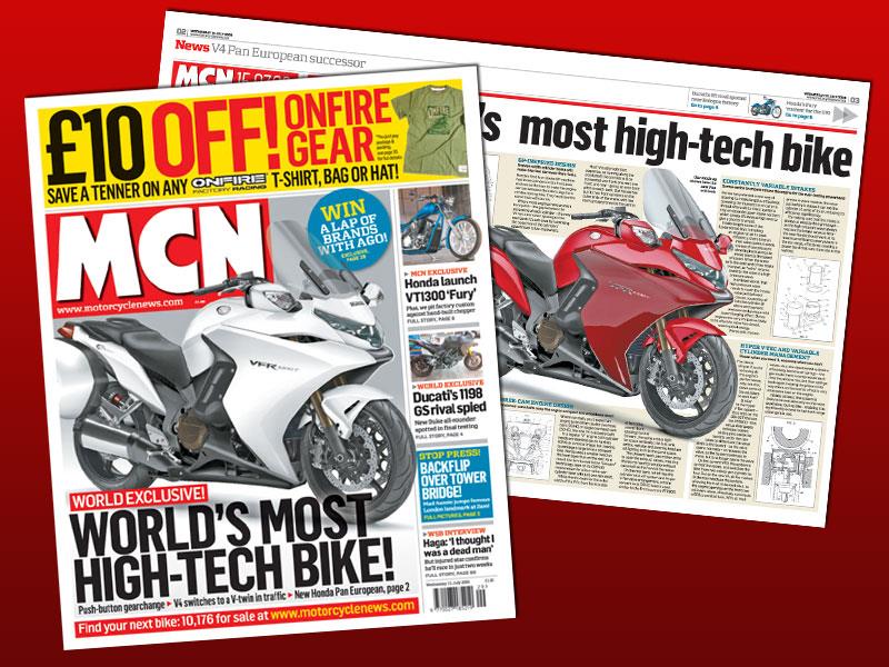 New MCN July 15: World's most high-tech bike