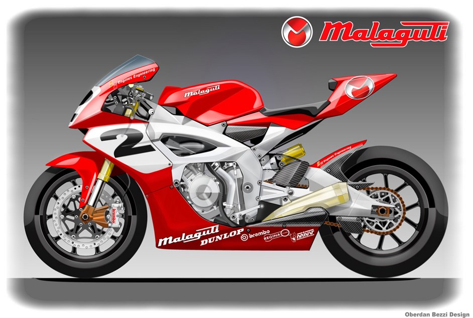 Malaguti Moto 2 bike