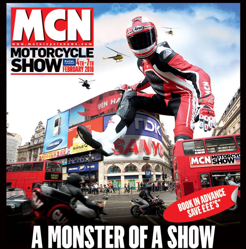 Win 1 of 1,000 tickets to the MCN Motorcycle Show