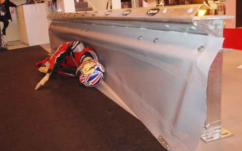 Euro standard on motorcycle guard rails by next summer