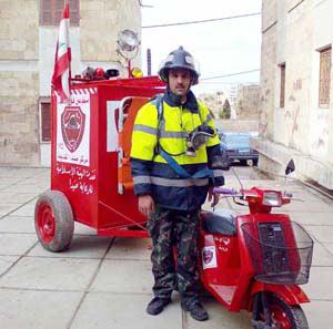 Lebanon gets new firefighting scooter