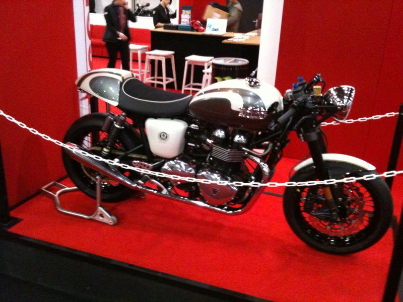 Triumph Thruxton cafe racer debuts at the Carole Nash MCN Motorcycle Show