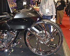 Video: World's first 30-in front wheel custom