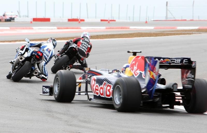 Video: Haslams and F1 car lap Silverstone