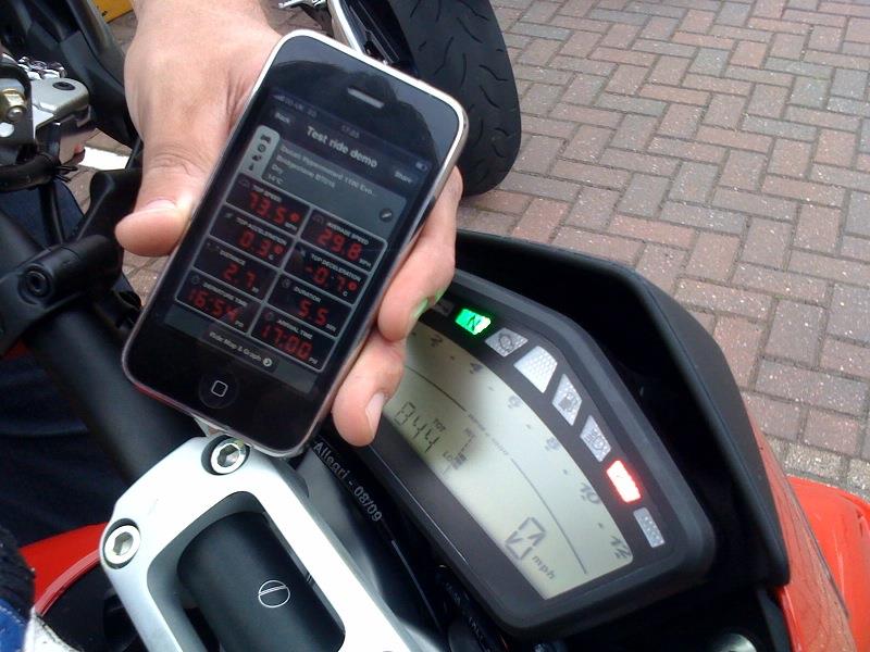 MCN launches iPhone ride tracker