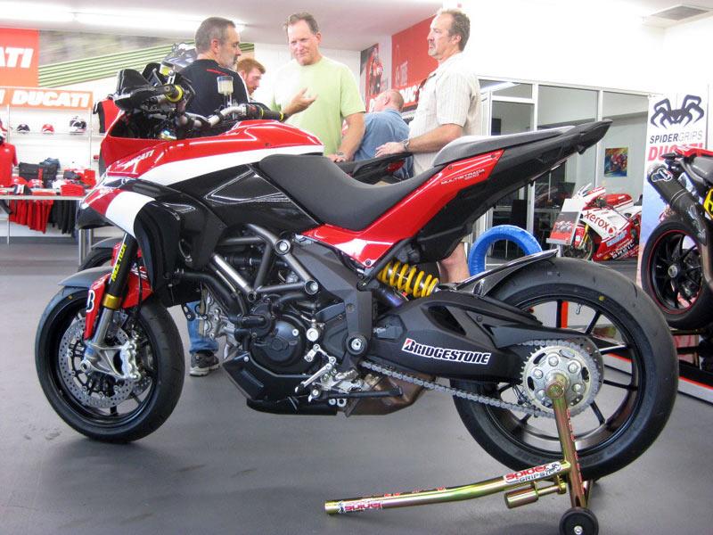 Multistrada racer unveiled