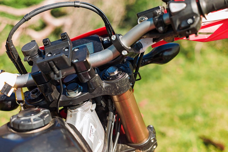 CRF300 Rally Raid: Upgrades to turn lightweight Honda into mini adventurer